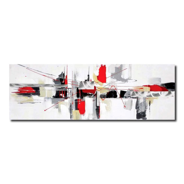 Tableau Rectangle Coloré Abstrait pour décorer votre maison