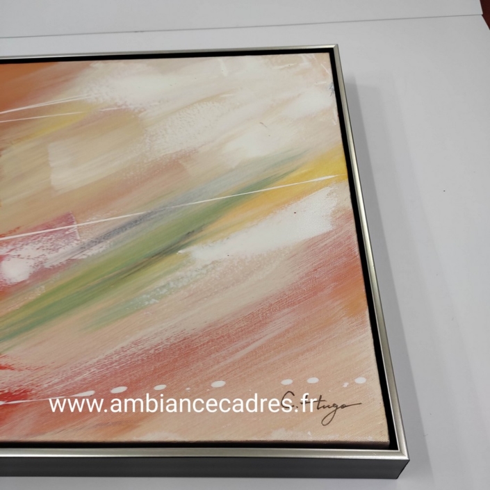 Tableau Rectangle Coloré Abstrait pour décorer votre maison