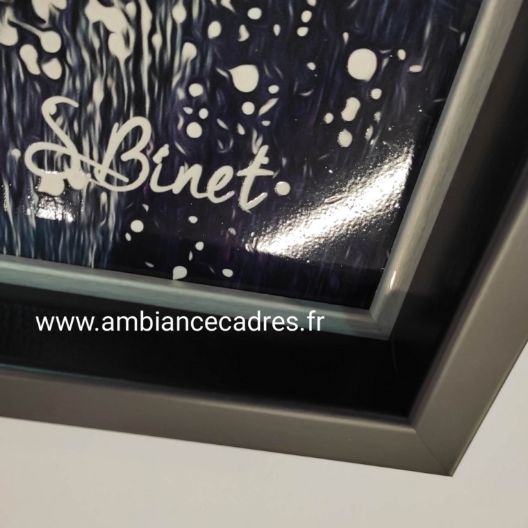 Tableau Marilyn Monroe Voiture Rose de Sylvain Binet - Ambiance Cadres